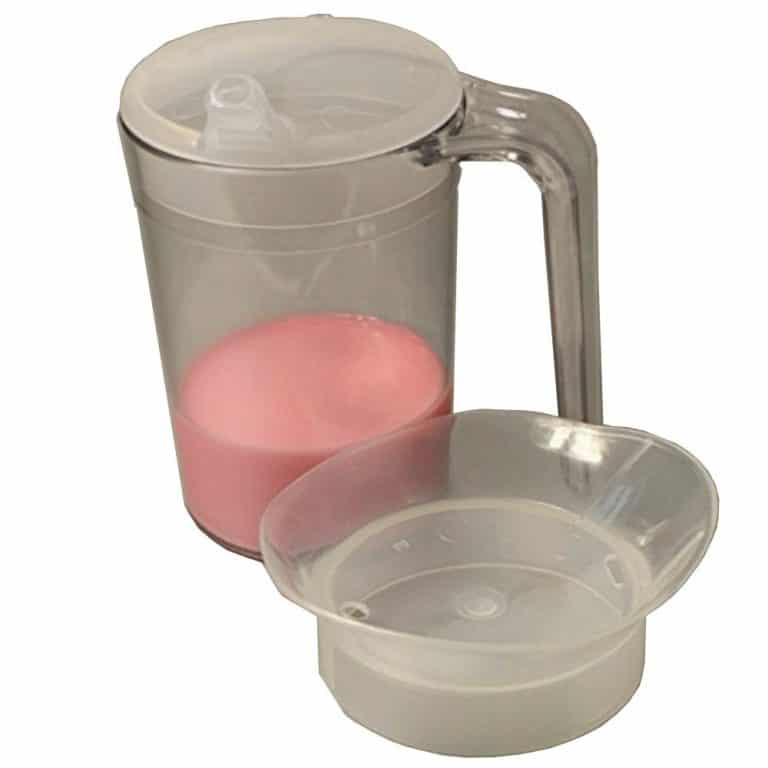 Clear Drinking Cup with Handle - DSL Mobility
